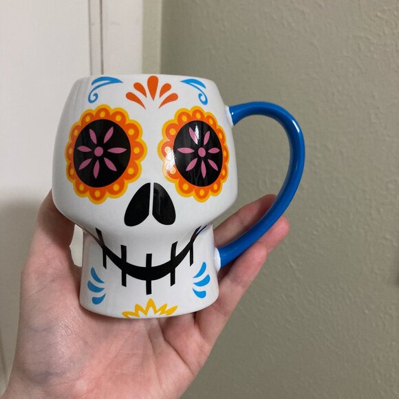 Disney | Dining | Disney Pixar Coco Day Of The Dead Mug | Poshmark